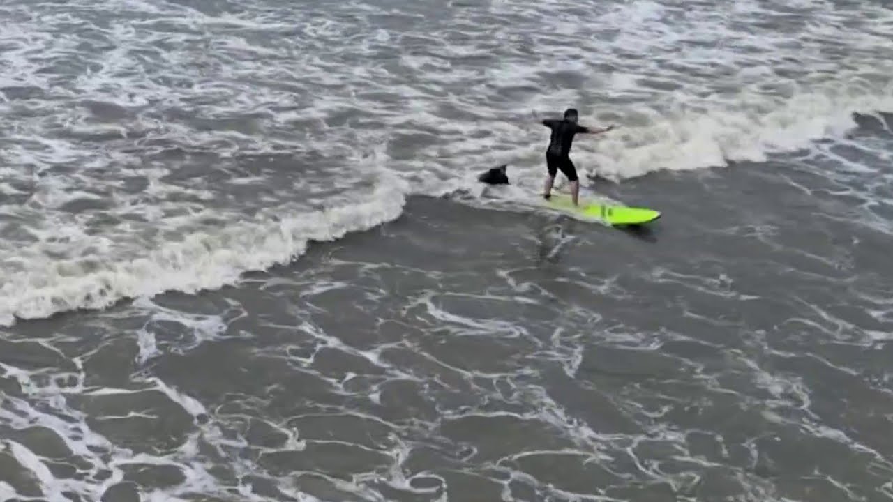 Matt Tries That: Can he hang 10 while surfing? - YouTube