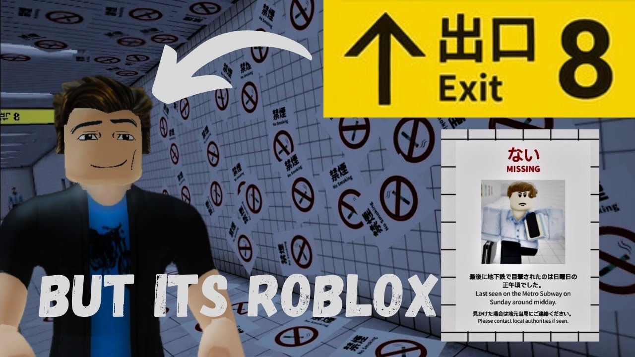Roblox - The Exit 8 | Full Game Walkthrough | HD | No Commentary - YouTube