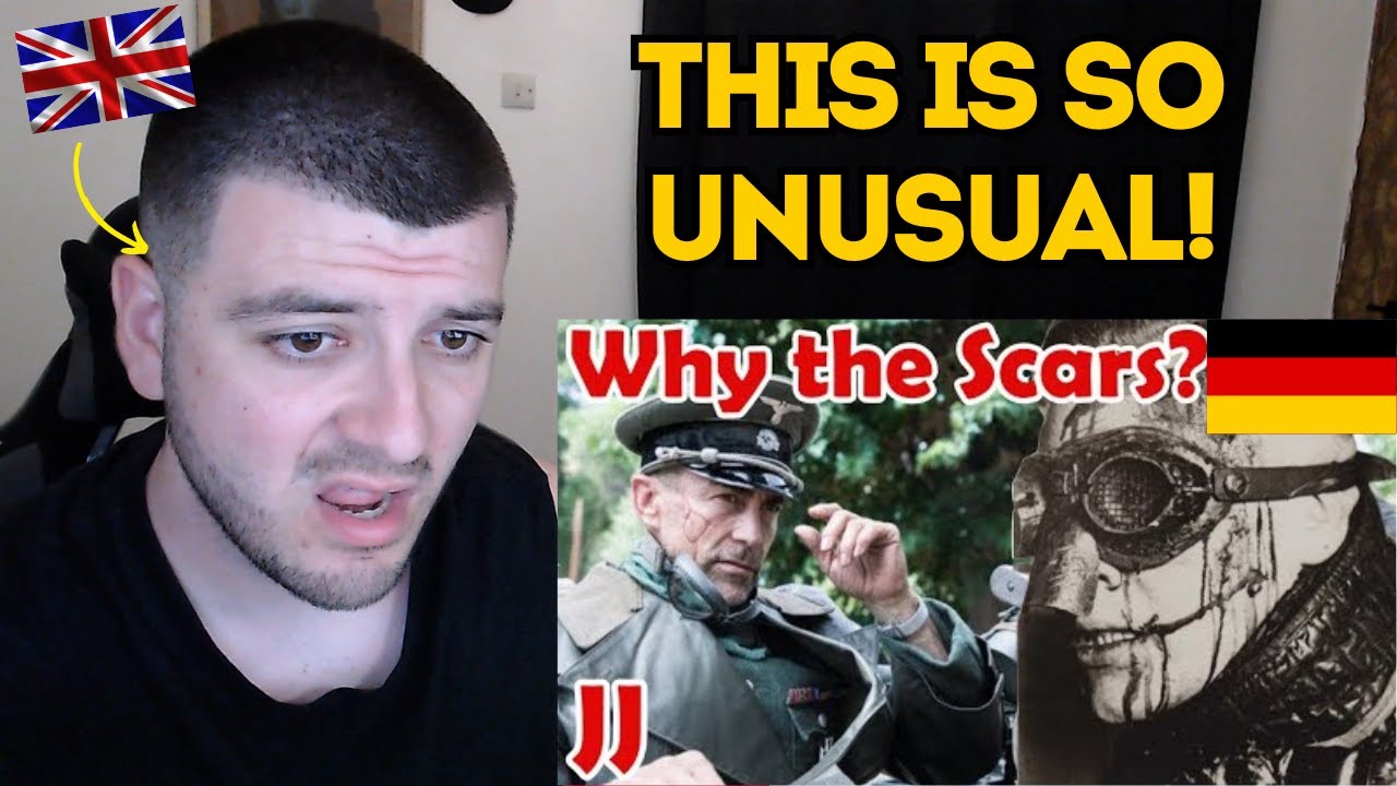 Reaction to Why did so many German Officers have scars?? Mensur - YouTube
