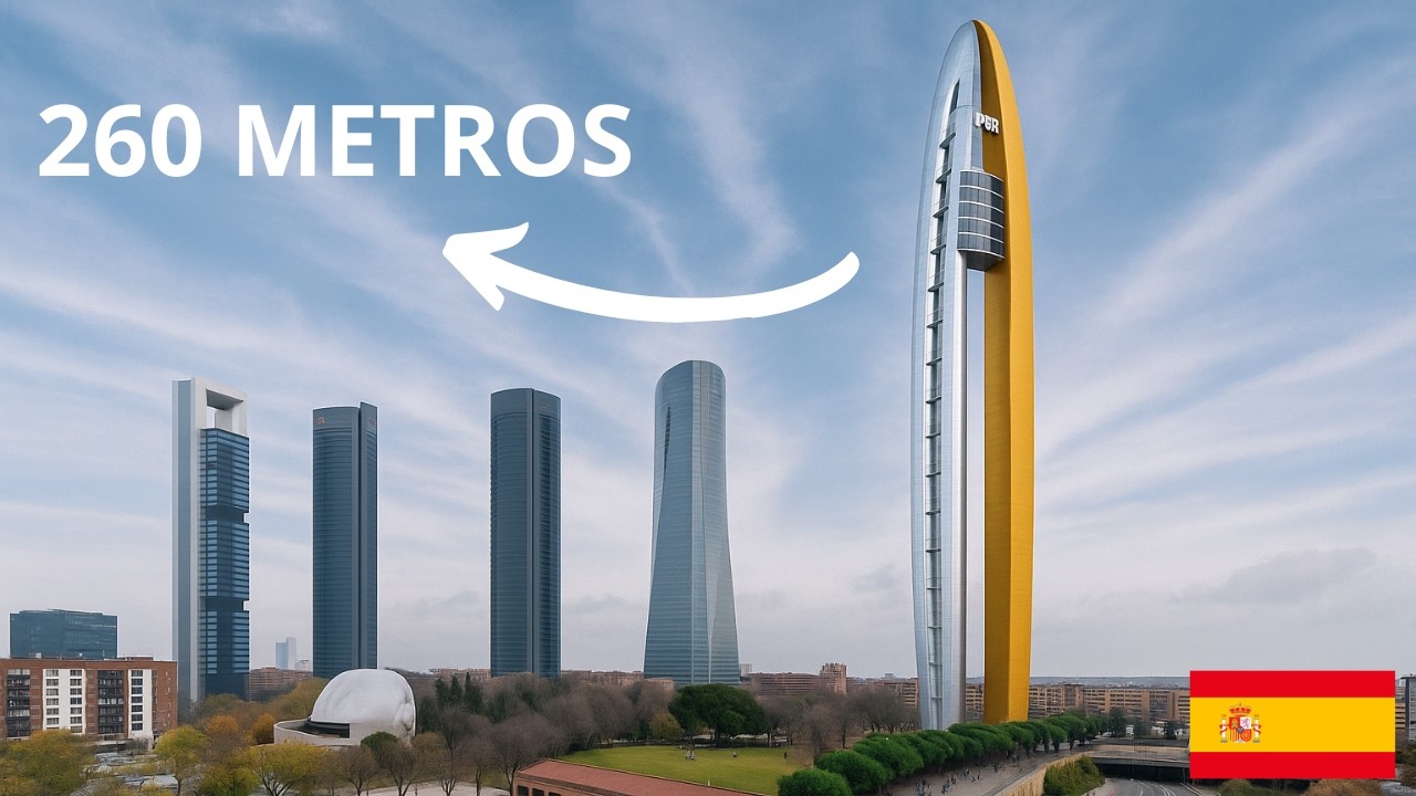 NORIA de 260 METROS en MADRID | Noria más alta del mundo - YouTube