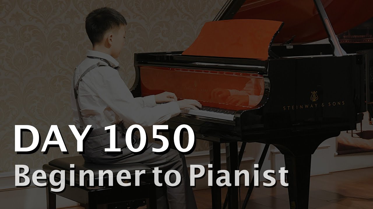Day 1050 : How to Learn Piano + From Beginner to a Pianist - YouTube
