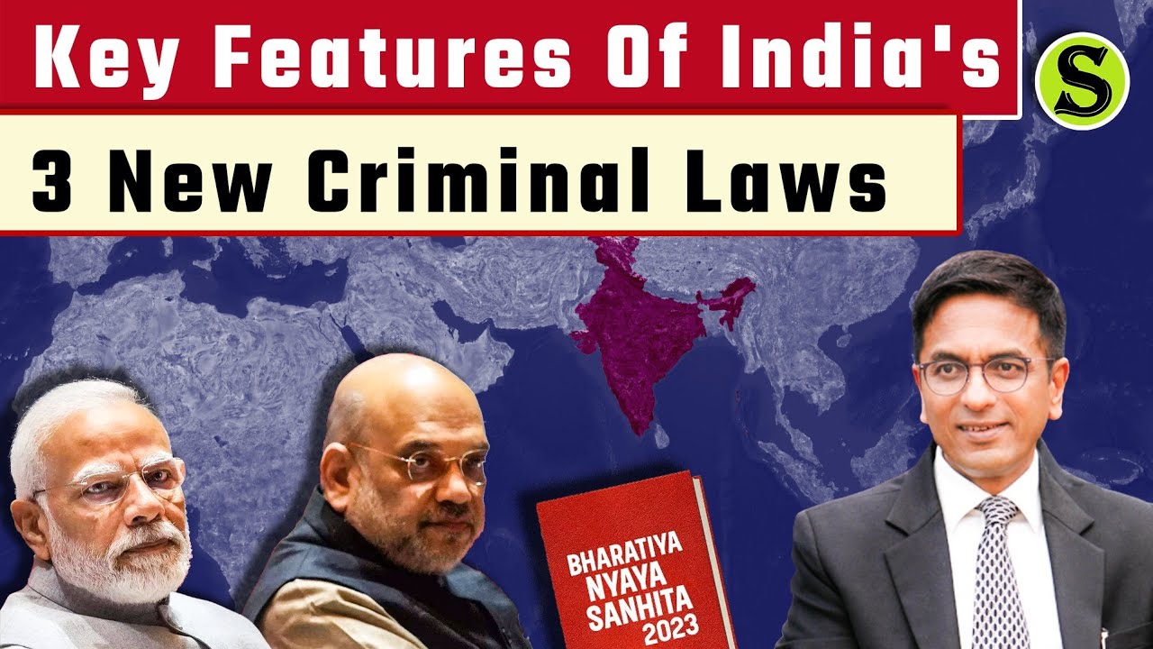 😲 3 new criminal law bill explained | three new criminal laws in india ...