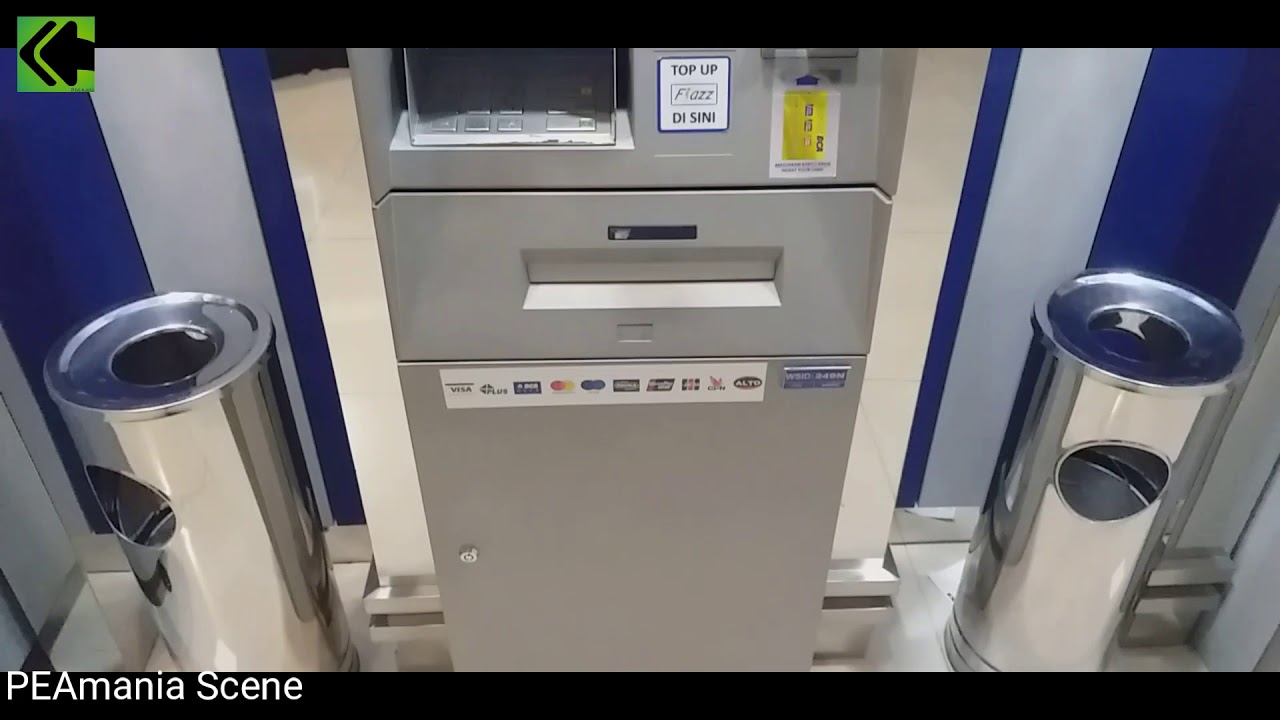 mesin ATM wincor type 280 N - YouTube