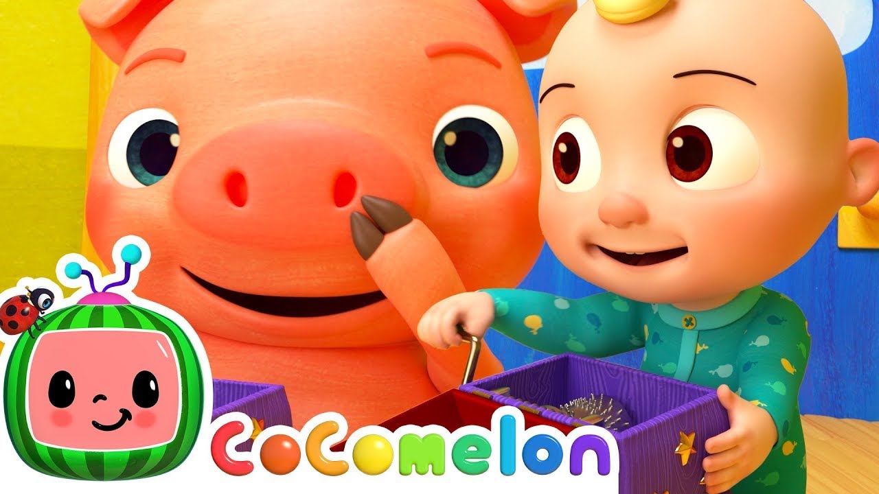 Nursery Rhymes | Head Shoulders Knees and Toes! | CoComelon Furry ...