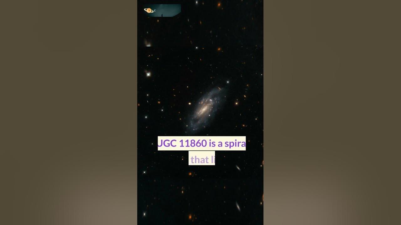 The spiral galaxy UGC 11860 - A supernova explosion - YouTube