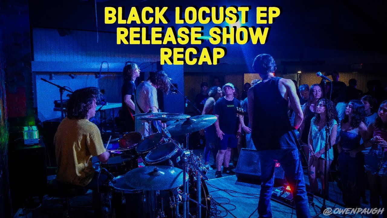 BLACK LOCUST LIVE AT CAFE 611 EP RELEASE SHOW RECAP - YouTube