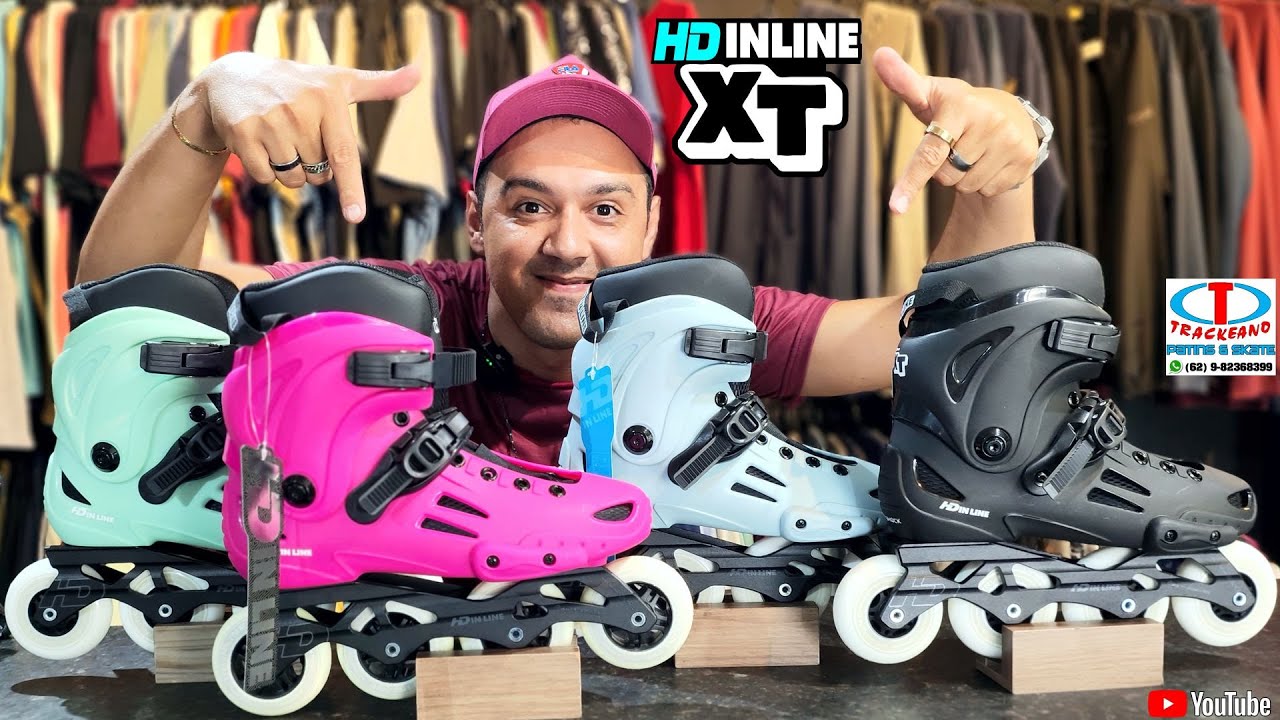 CHEGOU OS NOVOS PATINS XT HD INLINE - SERÁ QUE AGORA VAI 😜 - YouTube