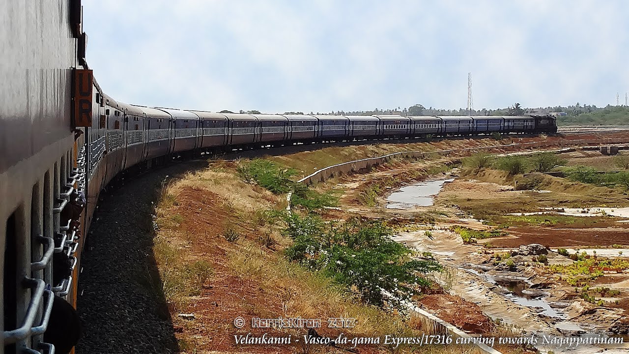 EXPLORING VELANKANNI RAILWAY LINE : INDIAN RAILWAYS : Velankanni ...