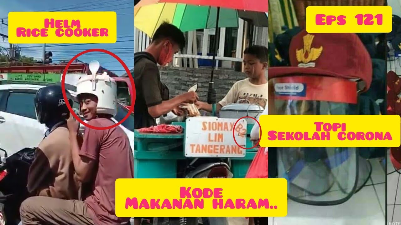 VIRAL HELM DARI RICE COOKER , KODE MAKANAN HARAM DAN TOPI SEKOLAH ANTI ...