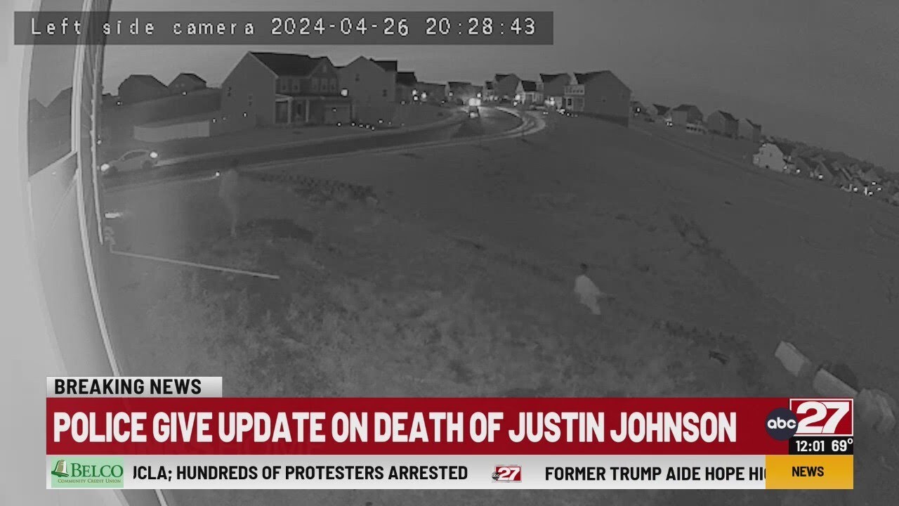 Police give update on death of Justin Johnson - YouTube