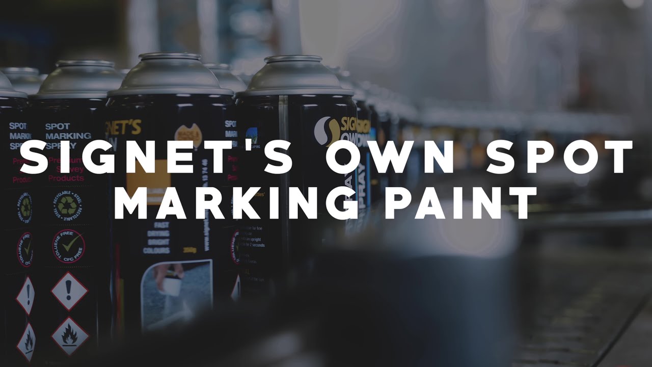 Signet's Own Spot Marking Paint - YouTube