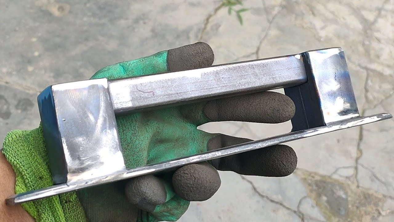 How to make metal handle industrial style stick welding ideas - YouTube