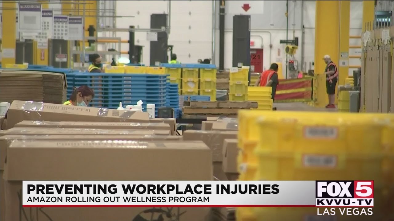 Amazon rolls out wellness program to prevent workplace injuries - YouTube