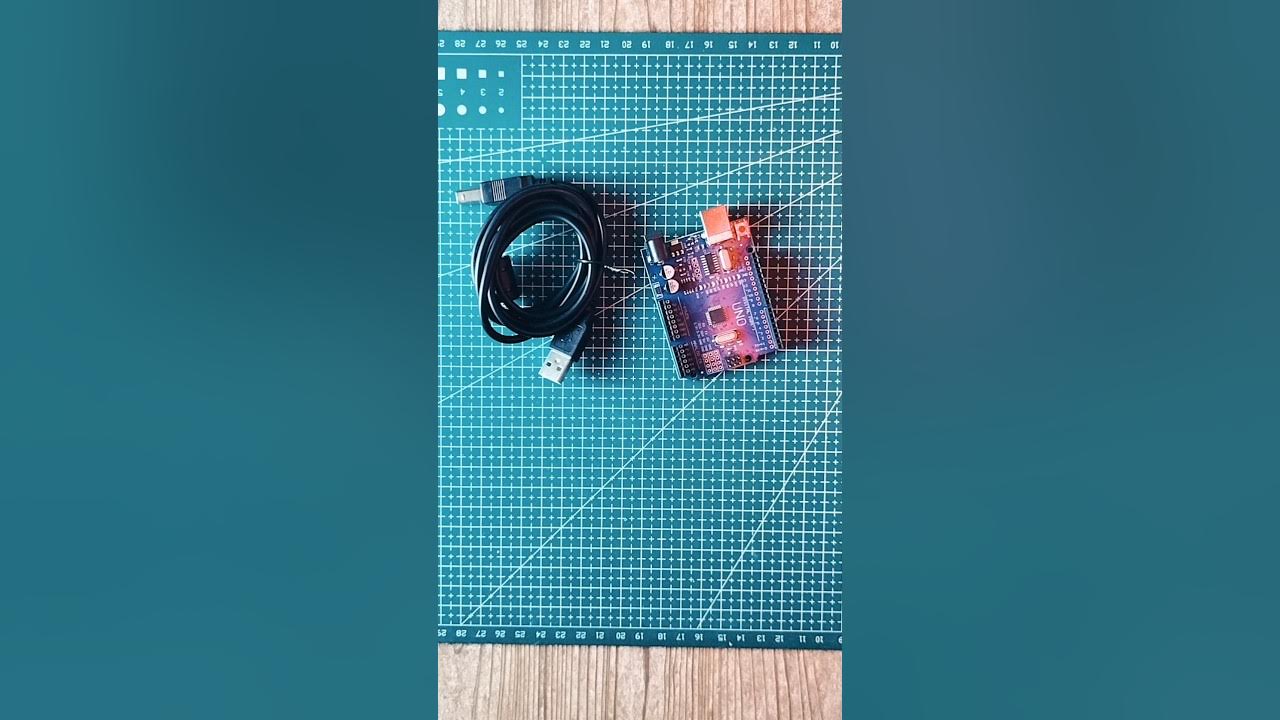 @MADRobotics_ // unboxing Arduino UNO and Arduino cable in Telugu ...