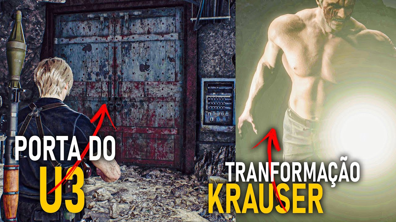 EXPLORANDO PORTÃO do U3 e AREA FINAL do KRAUSER - RE4 REMAKE - YouTube