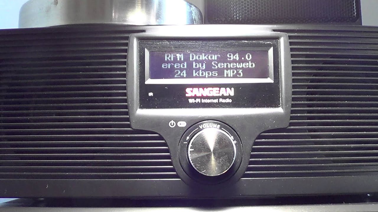 RFM Dakar Senegal internet radio sangean wfr 20 - YouTube