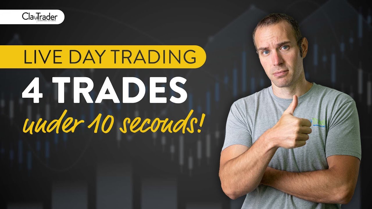 [LIVE] Day Trading | 4 Trades (all under 10 seconds!) - YouTube