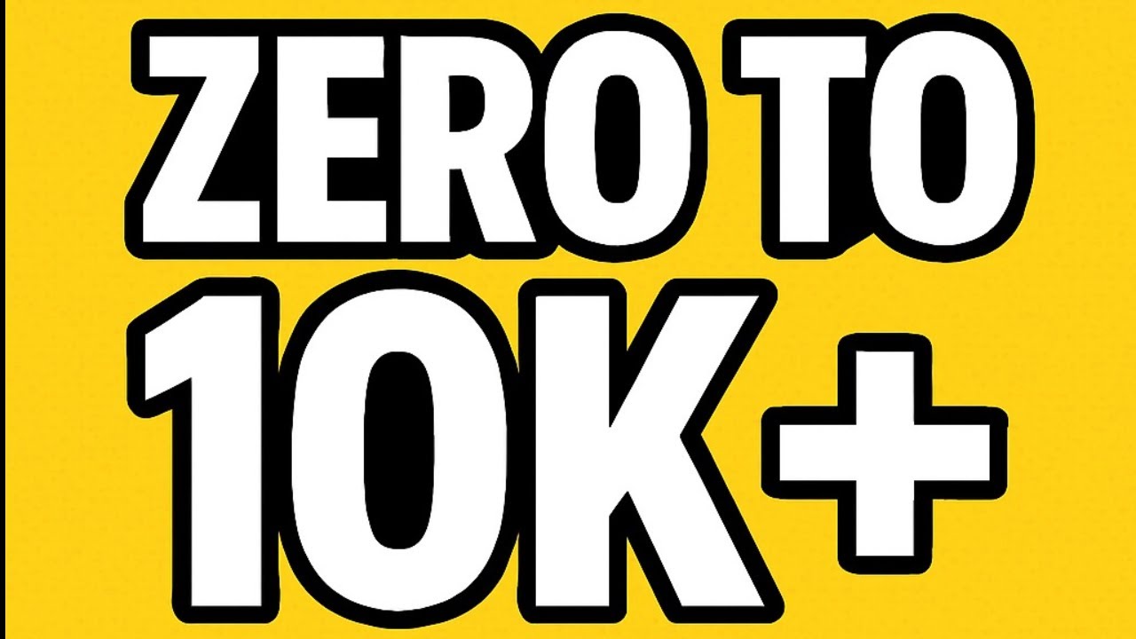 Zero to 10k plus in 90 days - YouTube