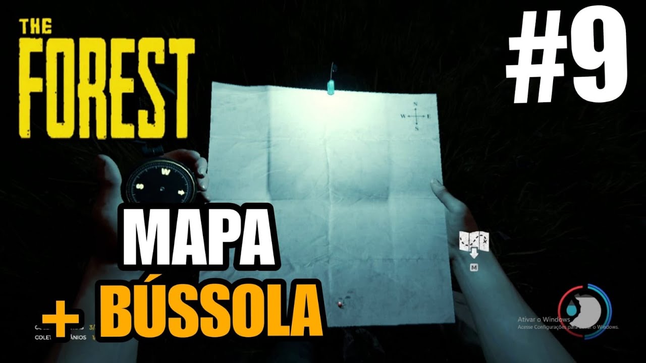 ACHAMOS O MAPA E A BÚSSOLA - THE FOREST - PART9 - YouTube
