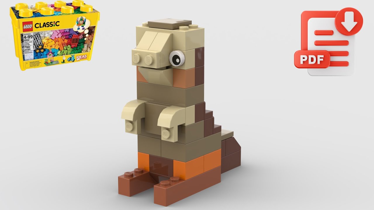 Lego classic 10698 Dino - YouTube