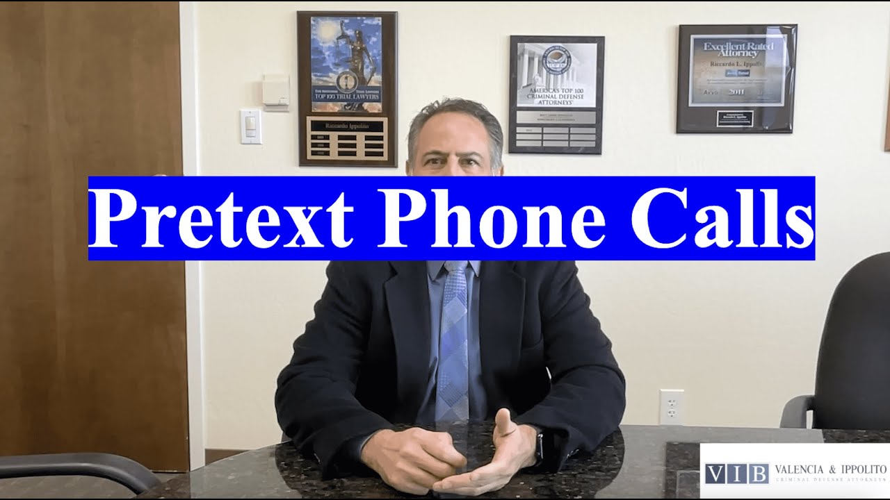 Pretext Phone Calls - YouTube