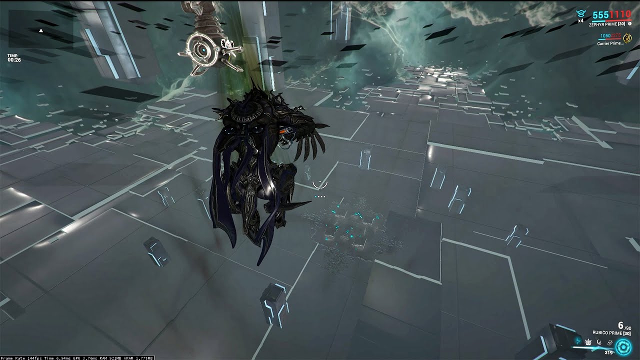 Warframe legendary 4 test with Zephyr Prime - YouTube