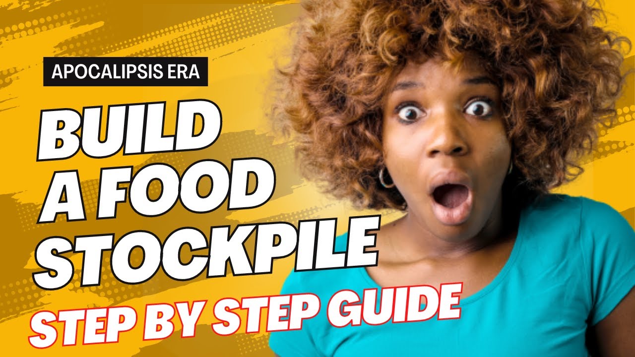 How to Build a Stockpile for Long-Term Food Storage - YouTube