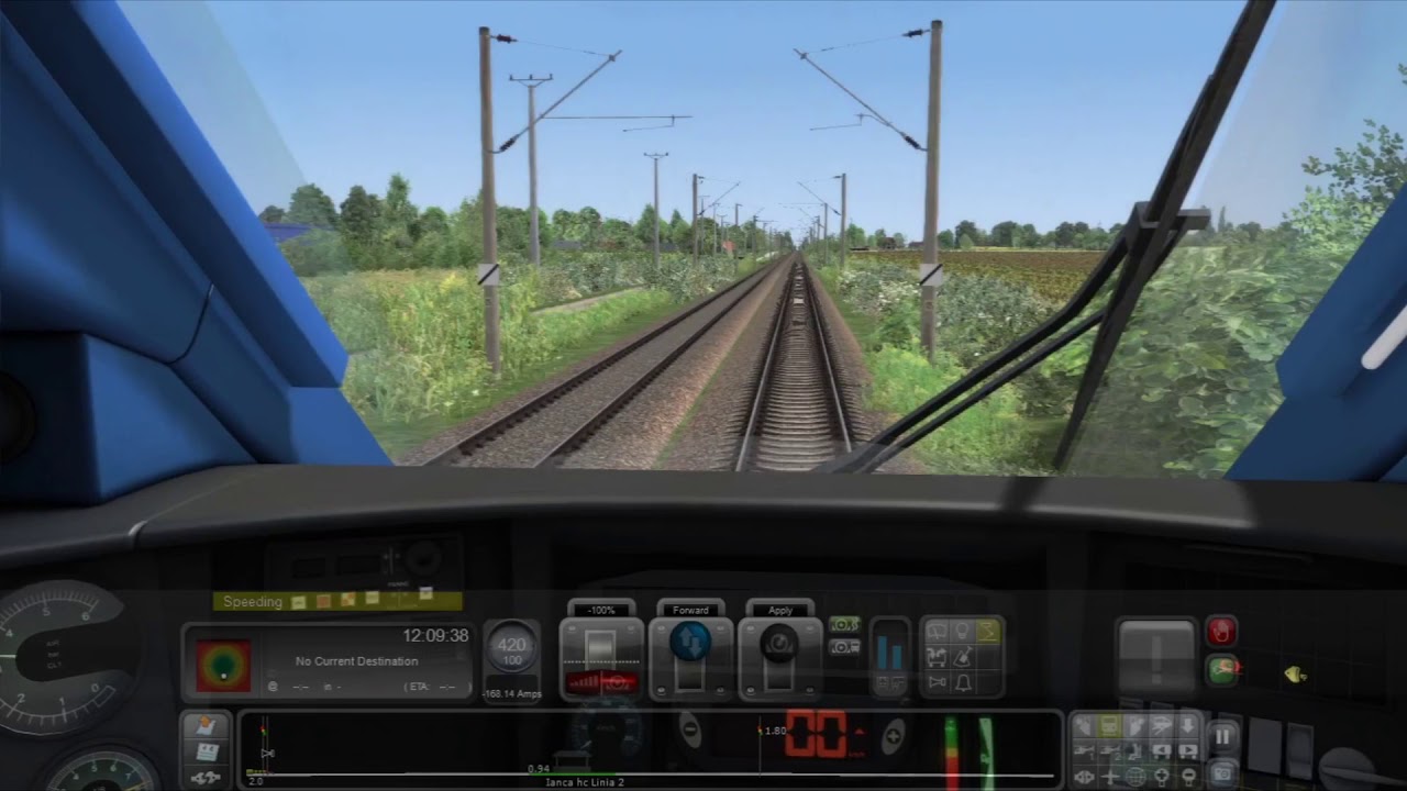 [Railworks] Test viteza TGV pe Ruta Baragan 454 kmh/TGV speed test on ...