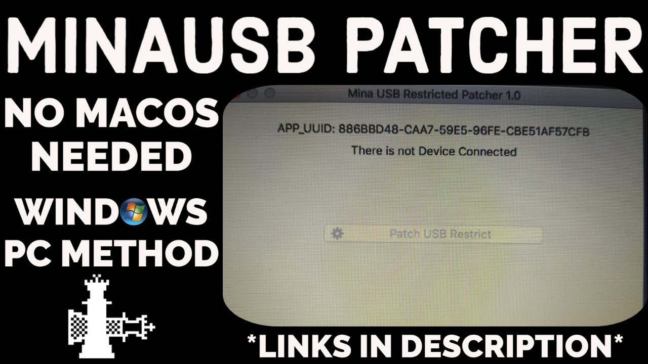 Get Mina USB Windows | Mina USB Patcher | MinaUSB checkra1n | MinaUSB ...