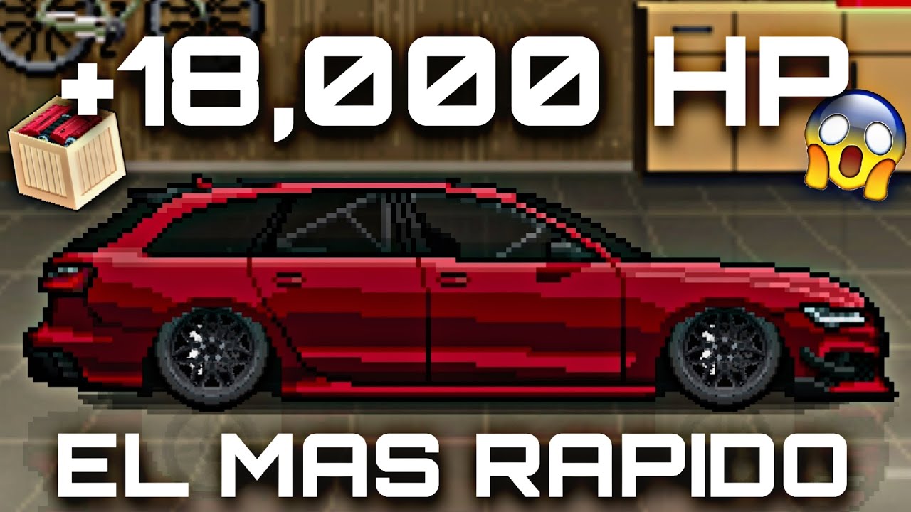 HACIENDO EL AUDI RS6 MAS RAPIDO DEL MUNDO 🔥 (4 segundos) // Pixel car ...