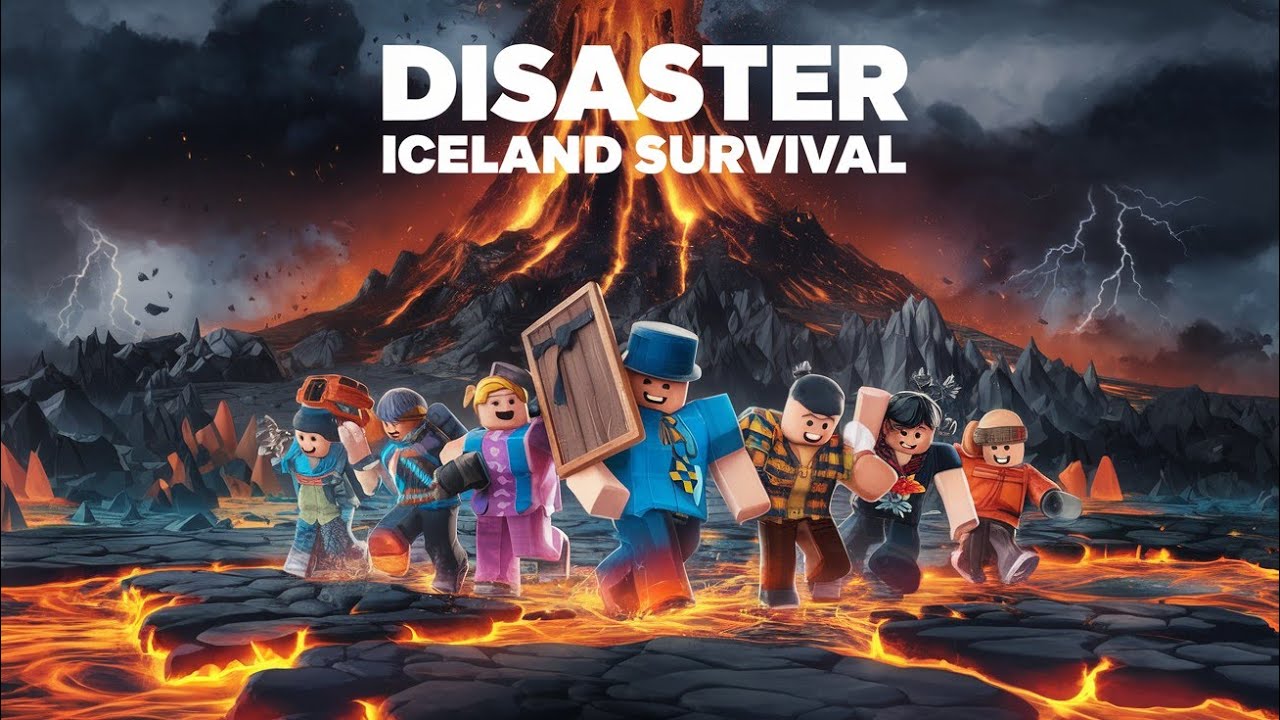 Can I Survive 😱 In Disaster Iceland | Roblox - YouTube