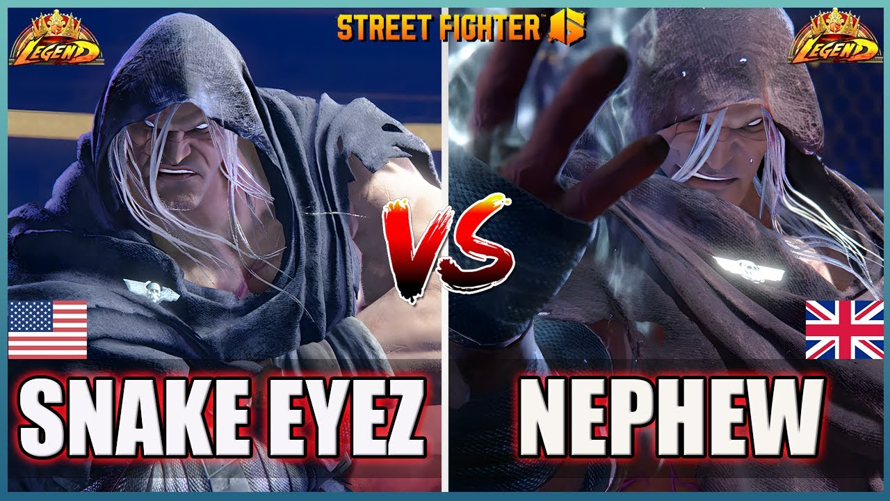 Street Fighter 6 🔥 Snake Eyez (M.Bison) Vs NEPHEW (M.Bison) 🔥Best ...