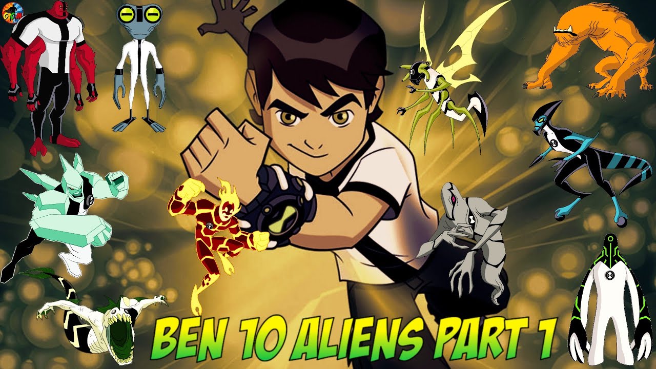 Ben 10 Classic Aliens - Part 1 | Glaster Clips Malayalam - YouTube