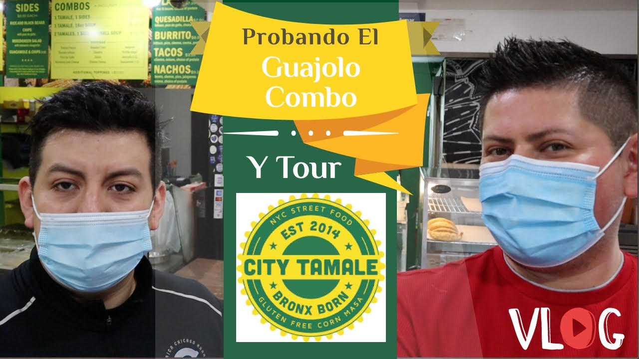 Probando El Guajolocombo y Tour de City Tamale - YouTube