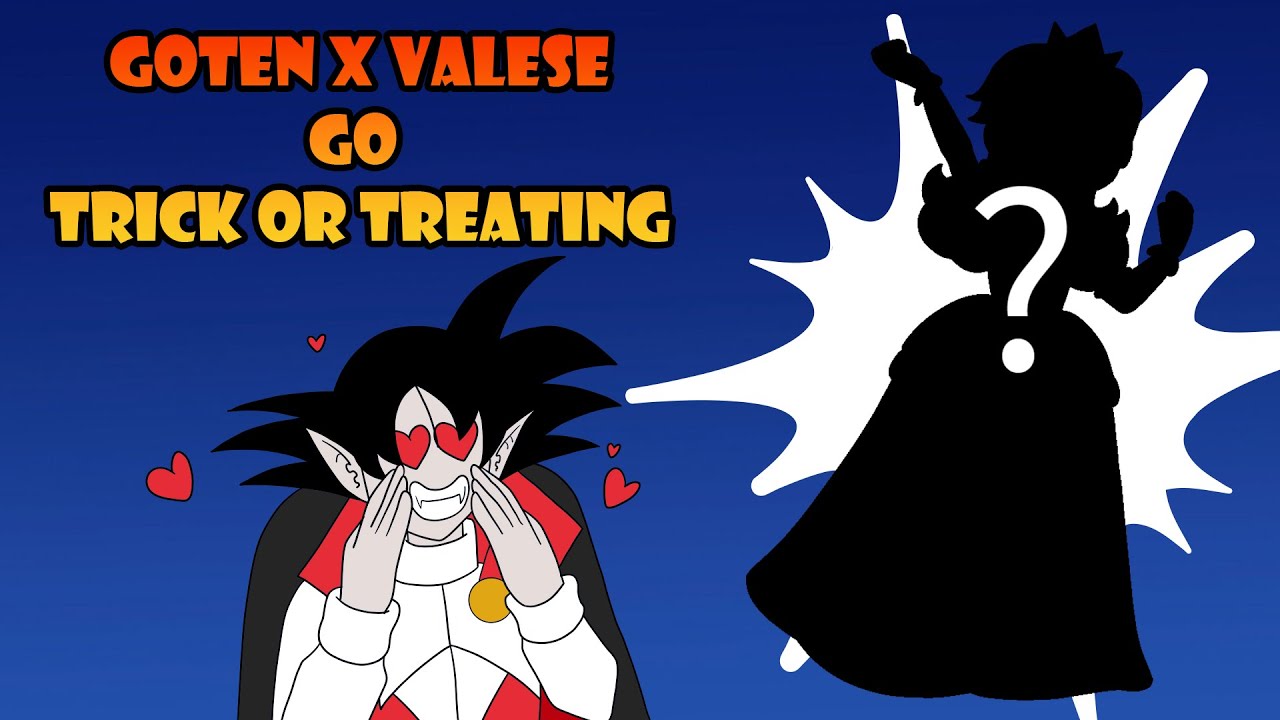 DBS shorts: Goten X Valese go Trick or Treating | Halloween special ...
