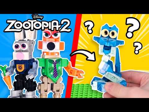 Building ZOOTOPIA 2 Characters in LEGO... - YouTube