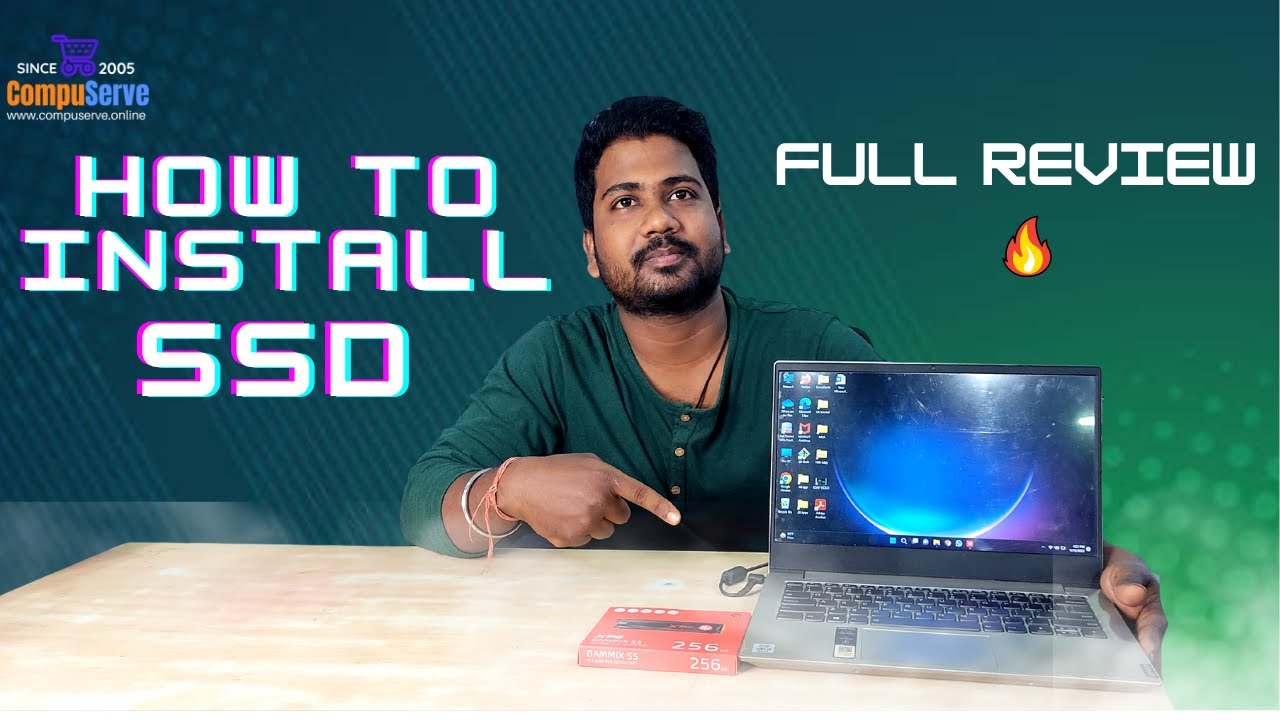 How To Install SSD In Laptop Compuserve , Cuttack Full Installation ...