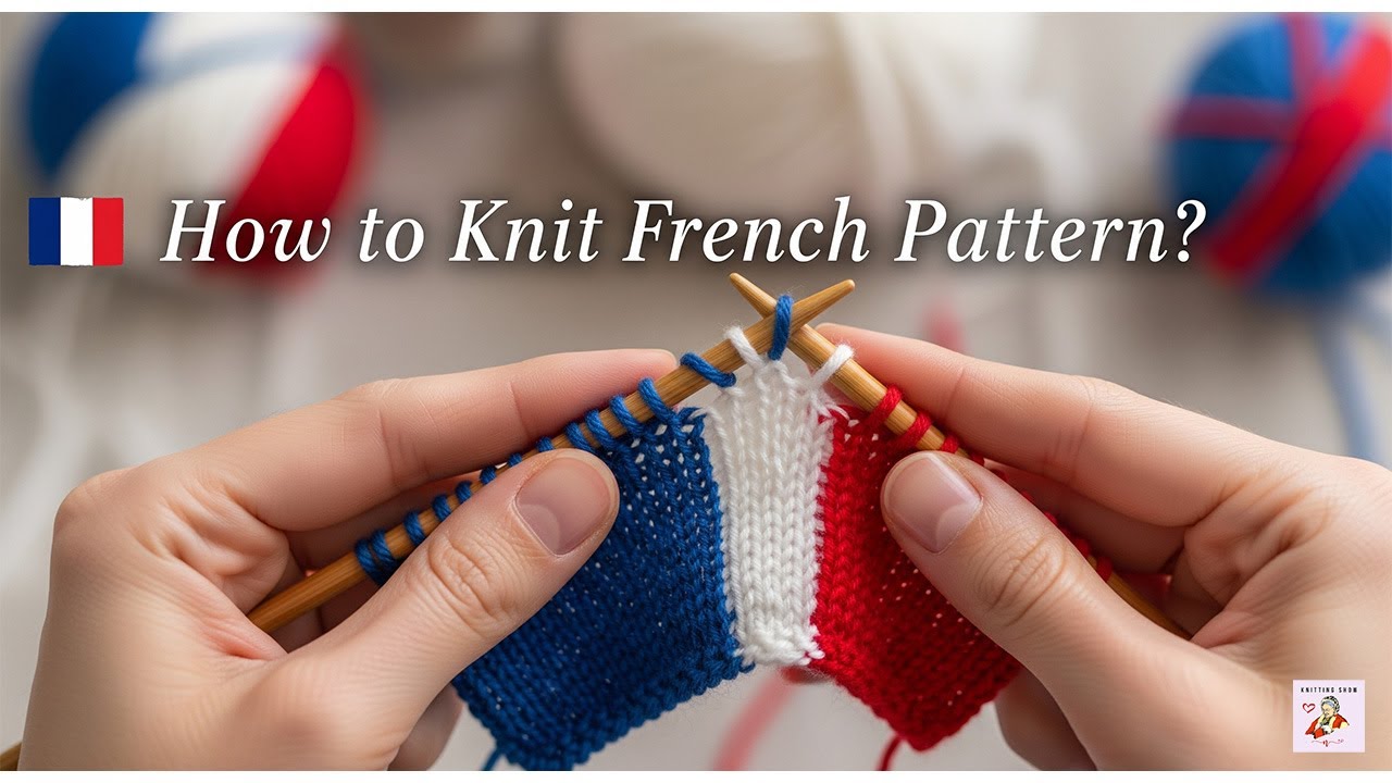 How to knit French pattern? | French knitting for beginners . - YouTube