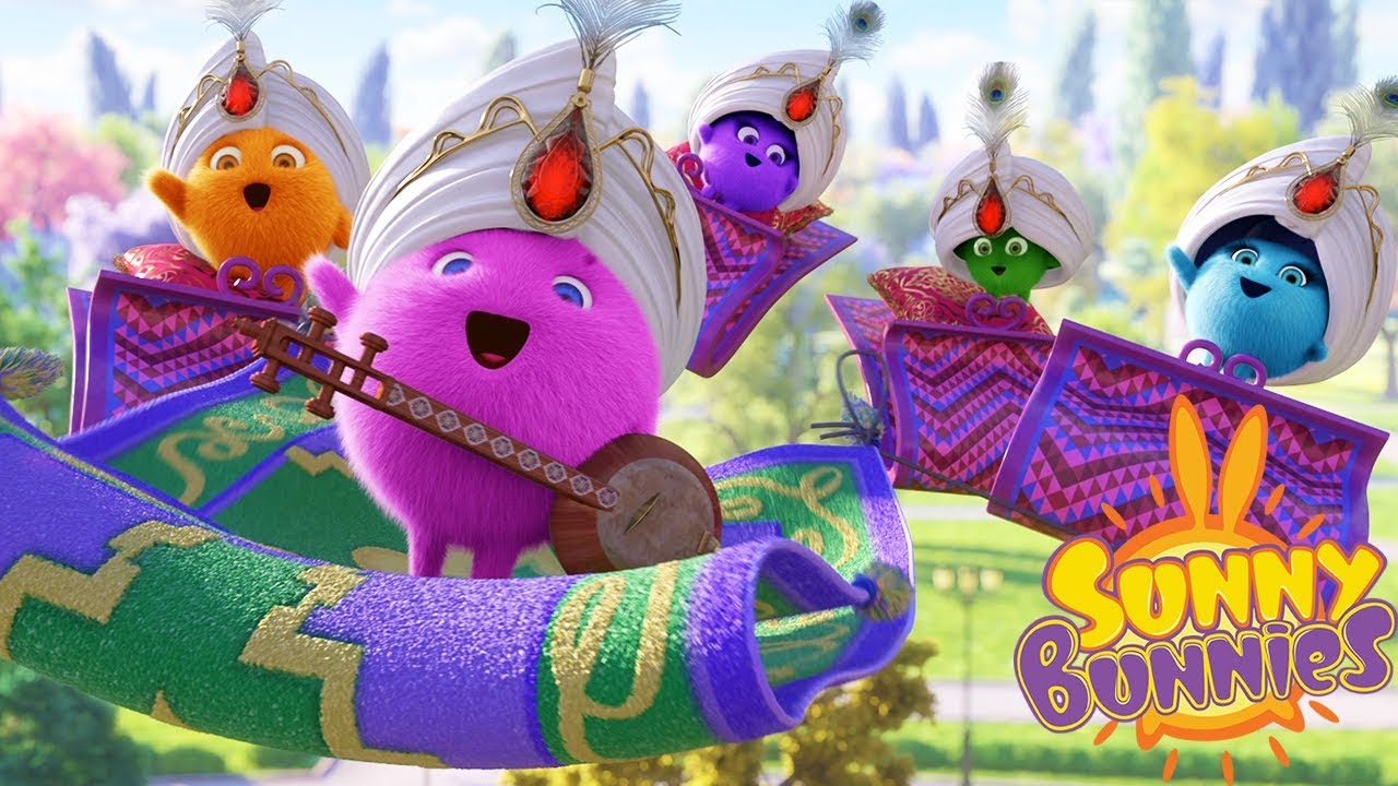 Cartoons for Children | SUNNY BUNNIES - THE MAGIC CARPET BAND | Funny ...