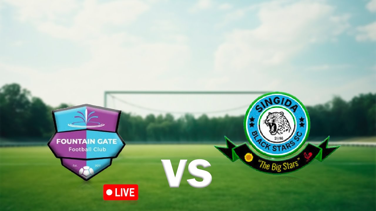 SINGIDA BLACK STARS VS FOUNTAIN GATE FC UCHAMBUZI LIVE - YouTube