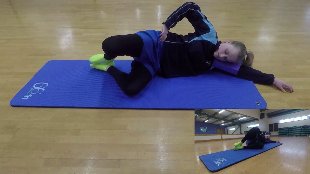 Pilates Clam - YouTube
