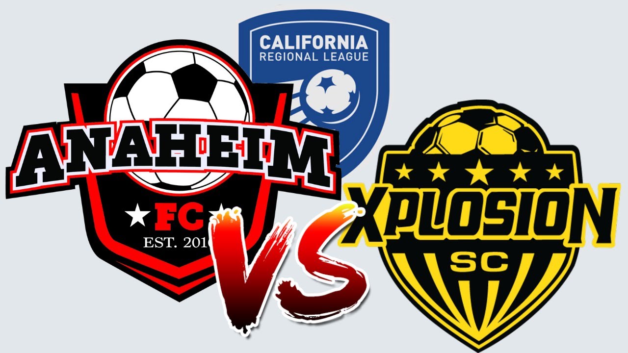 Anaheim FC Santana vs Xplosion SC Black - YouTube