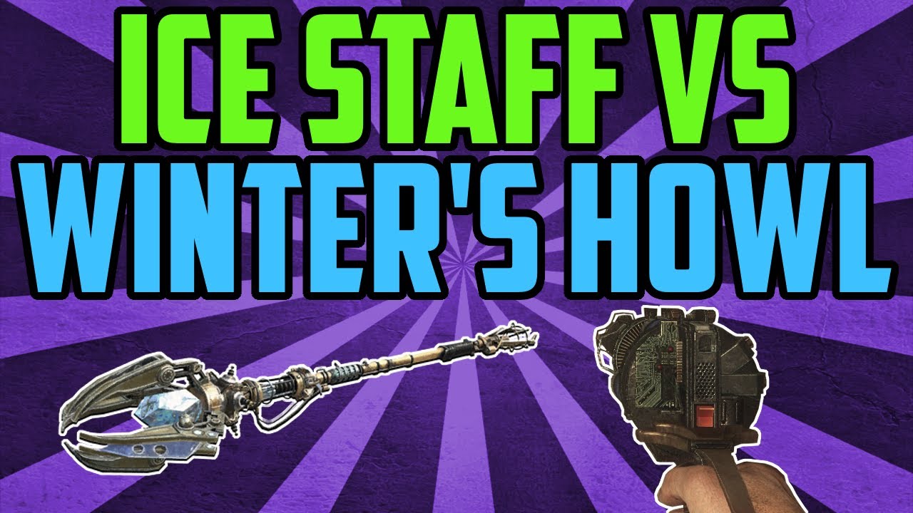Call of Duty Zombies: Ice Staff Vs Winter's Howl - Best Wonder Weapon ...