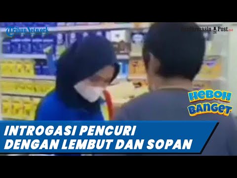 Viral Video Kasir Minimarket Interogasi Pencuri dengan Lembut dan Sopan, Tuai Pujian Warganet