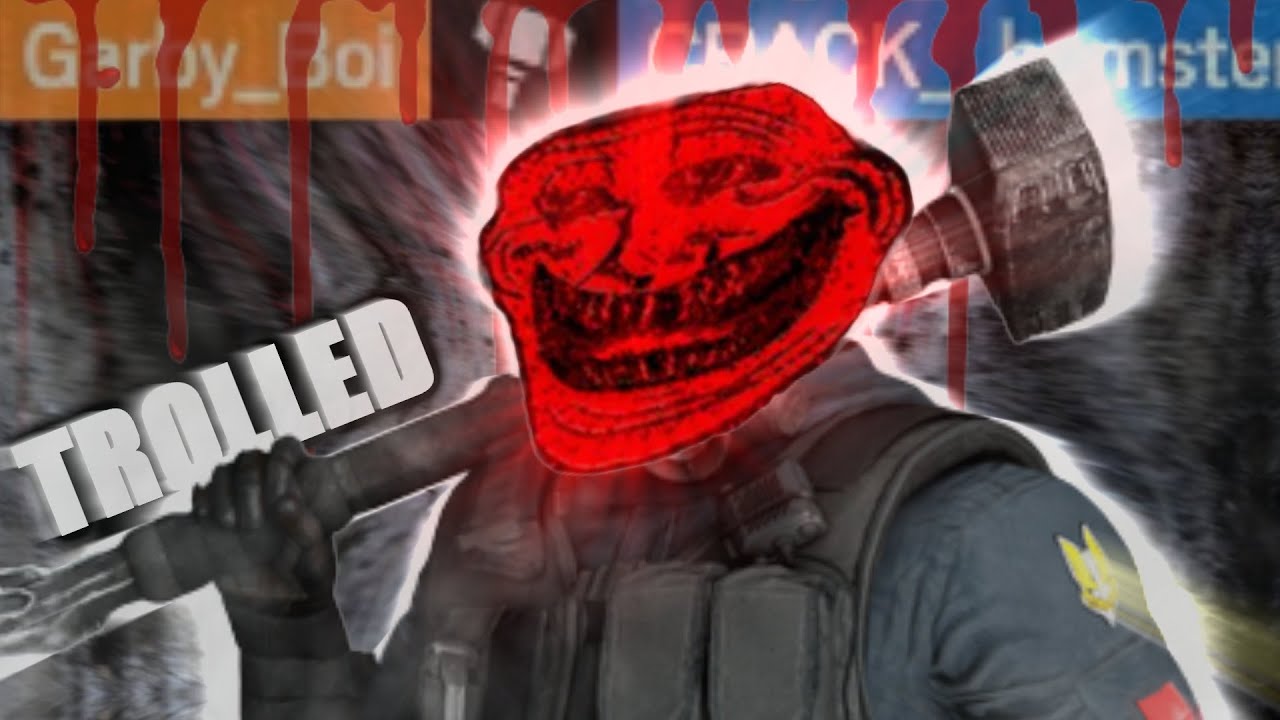 RAINBOW SIX SLEDGE TROLLING - YouTube