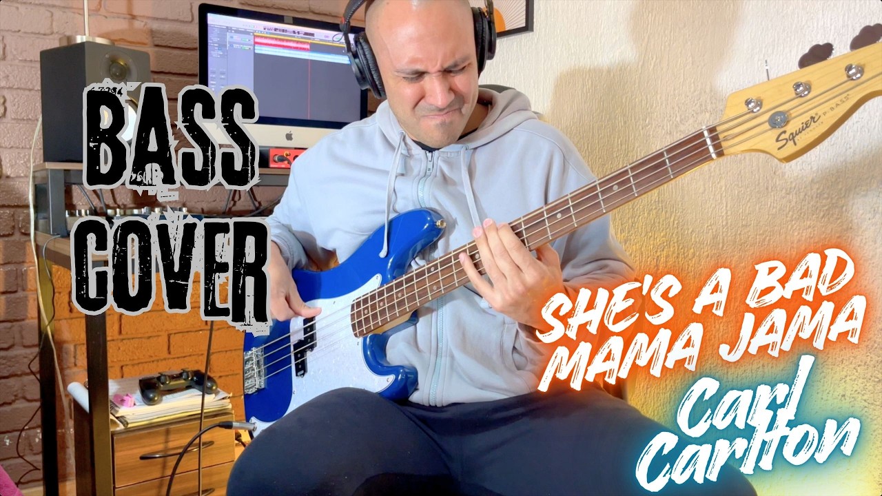 She's A Bad Mama Jama - JANDREX BASS COVER - YouTube