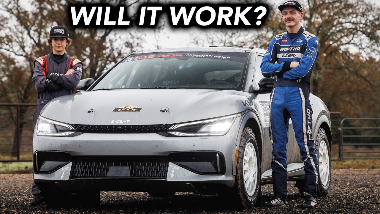 Torture Testing a Prototype EV Rally Car (550+HP AWD) - YouTube