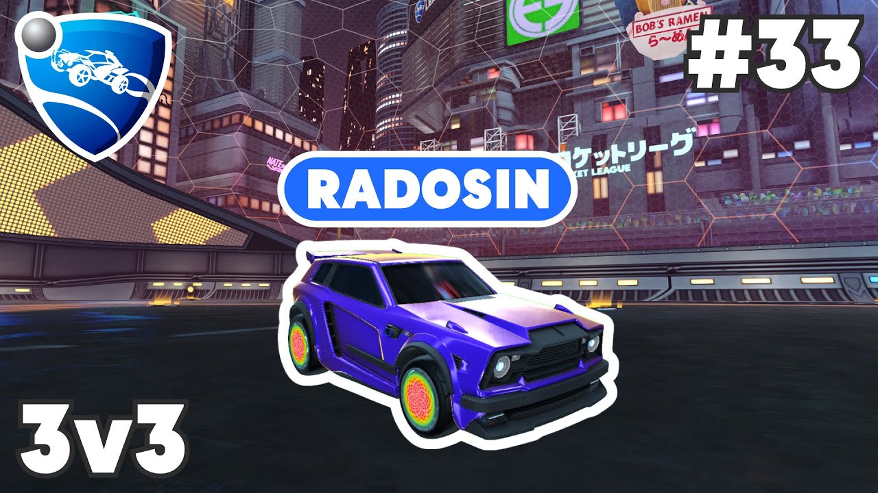 Radosin Ranked 3v3 PRO Replay #33 - Rocket League Replays - YouTube