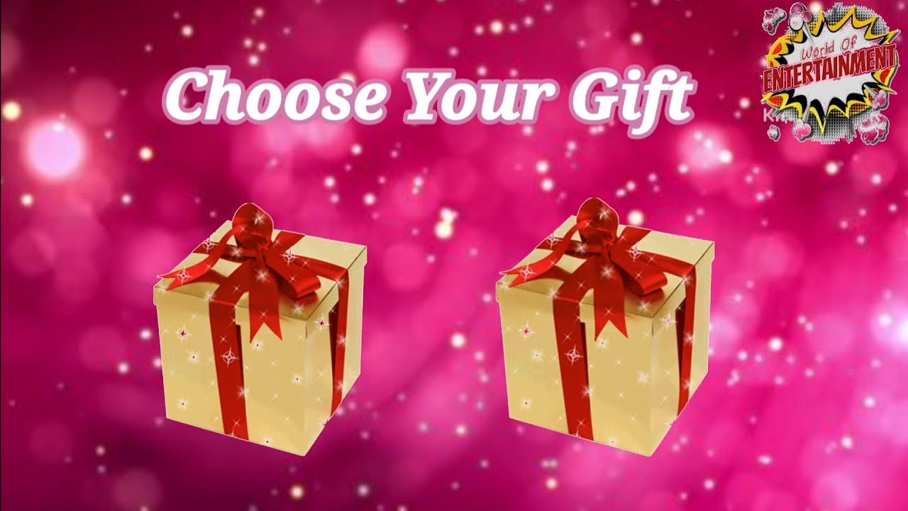 Choose Your Gift || 2 gift box challenge 💗💖🌟 || How lucky you are? 🎁 ...