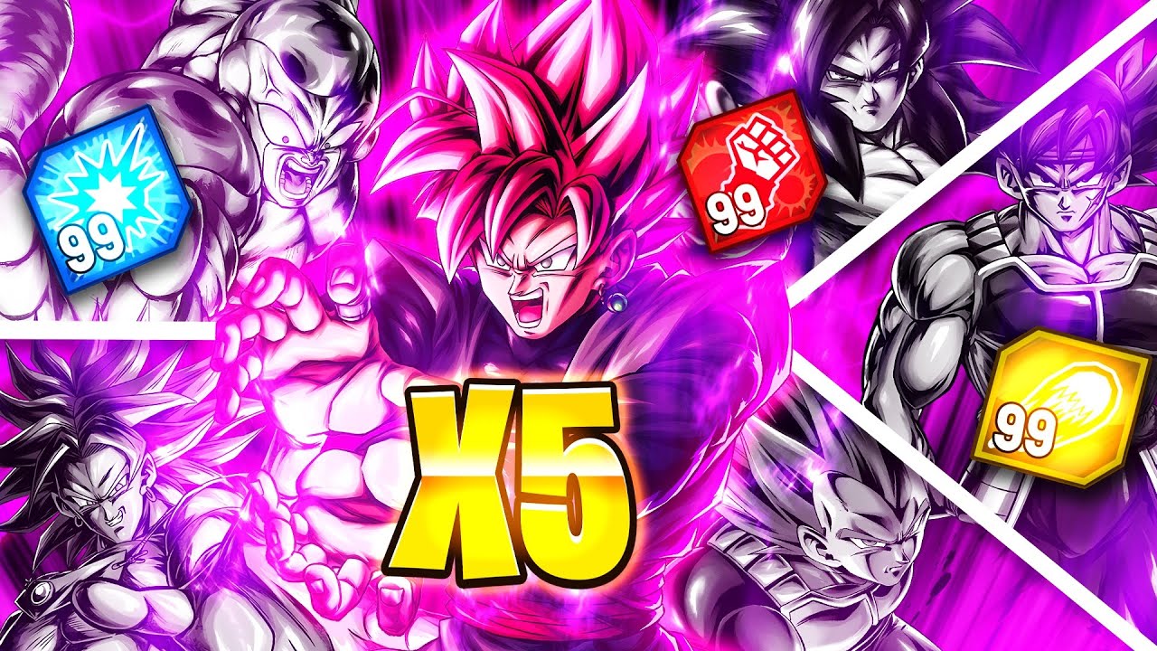 Dragon Ball Legends- THE FULL POWER OF LF TRANSFORMING GOKU BLACK! FULL ...